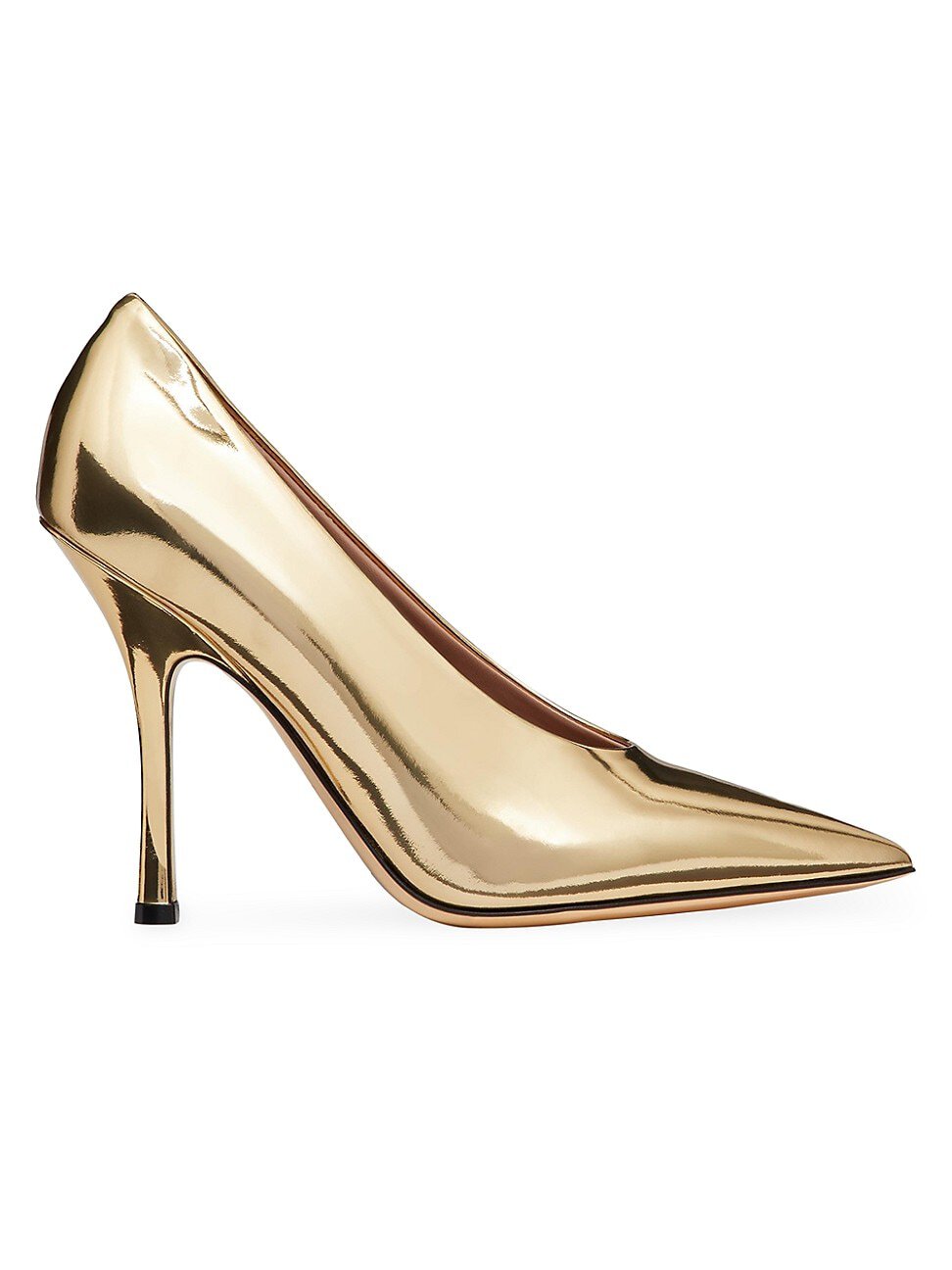 Valentino Garavani Nite-out Mirror Pumps - Gold | Editorialist