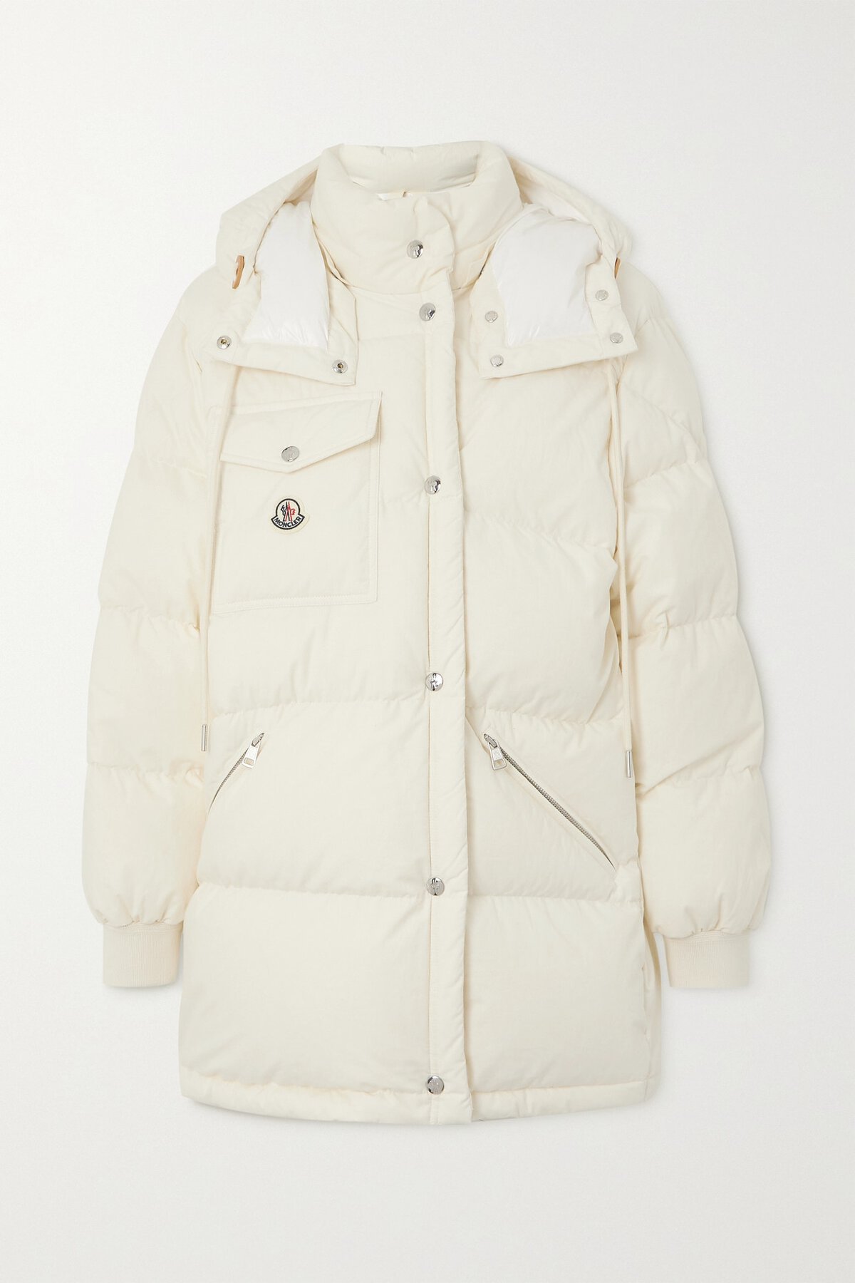 Moncler Karakorum Hooded Quilted Tech-jersey Down Jacket - Black ...