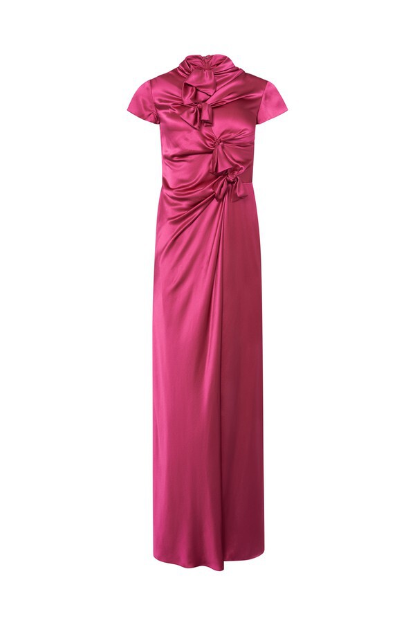 saloni pink dress