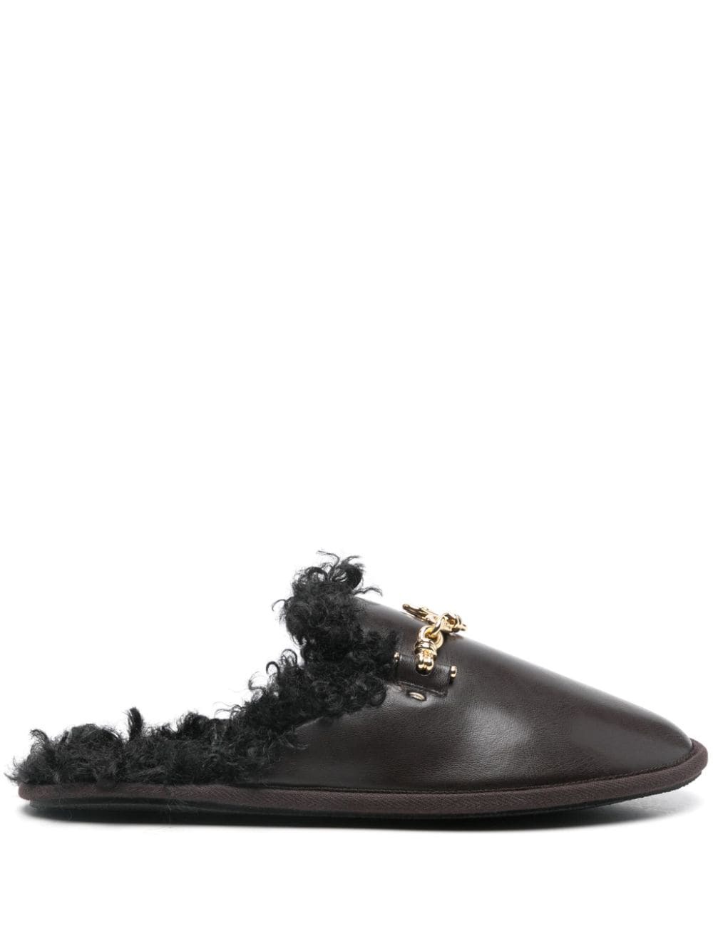 Stella McCartney Ryder Slippers - Brown | Editorialist