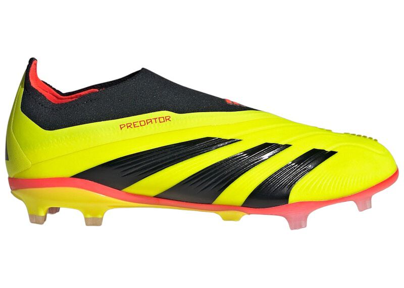 Adidas Predator 24+ Laceless Fg Team Solar Yellow Core Black Solar Red ...