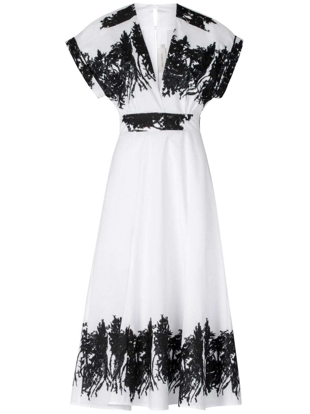 Striped bodycon jumper dress, white/black, Morgan | La Redoute