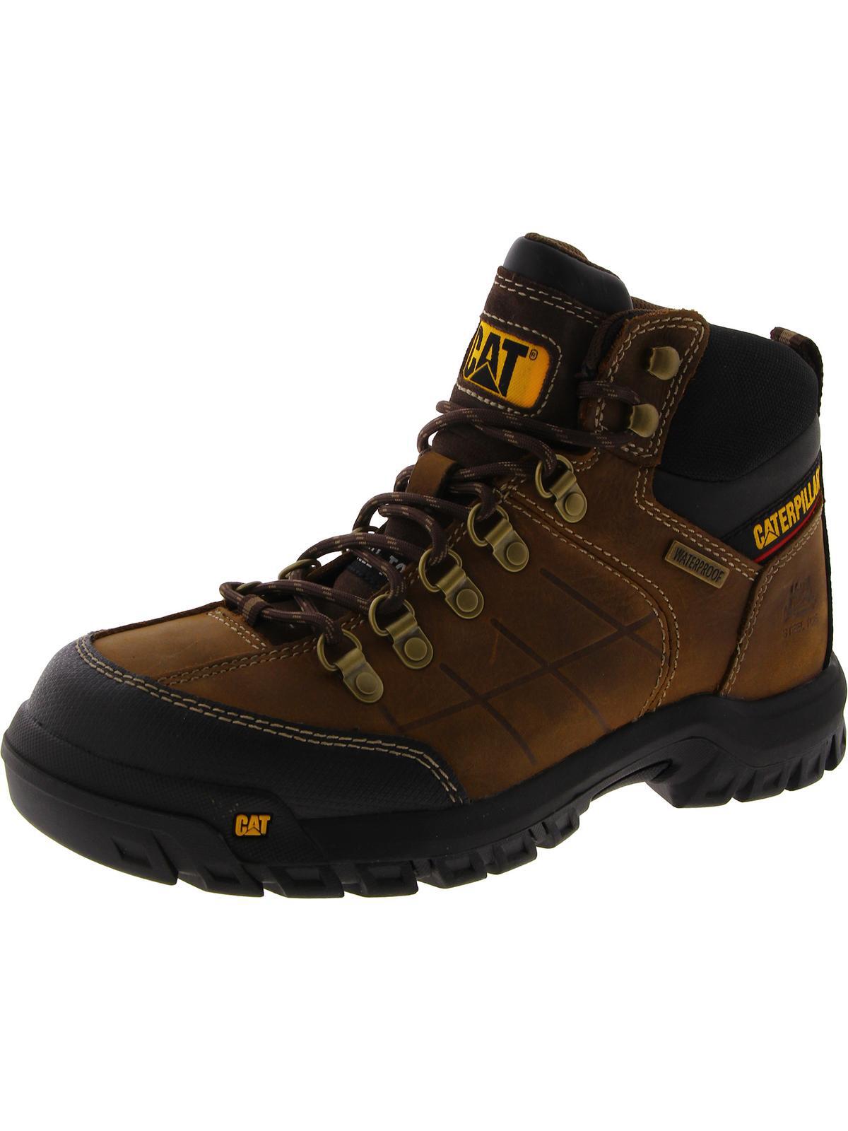 Buy CATERPILLAR Threshold Wp St Leather Electrical Hazard Work Boots ...