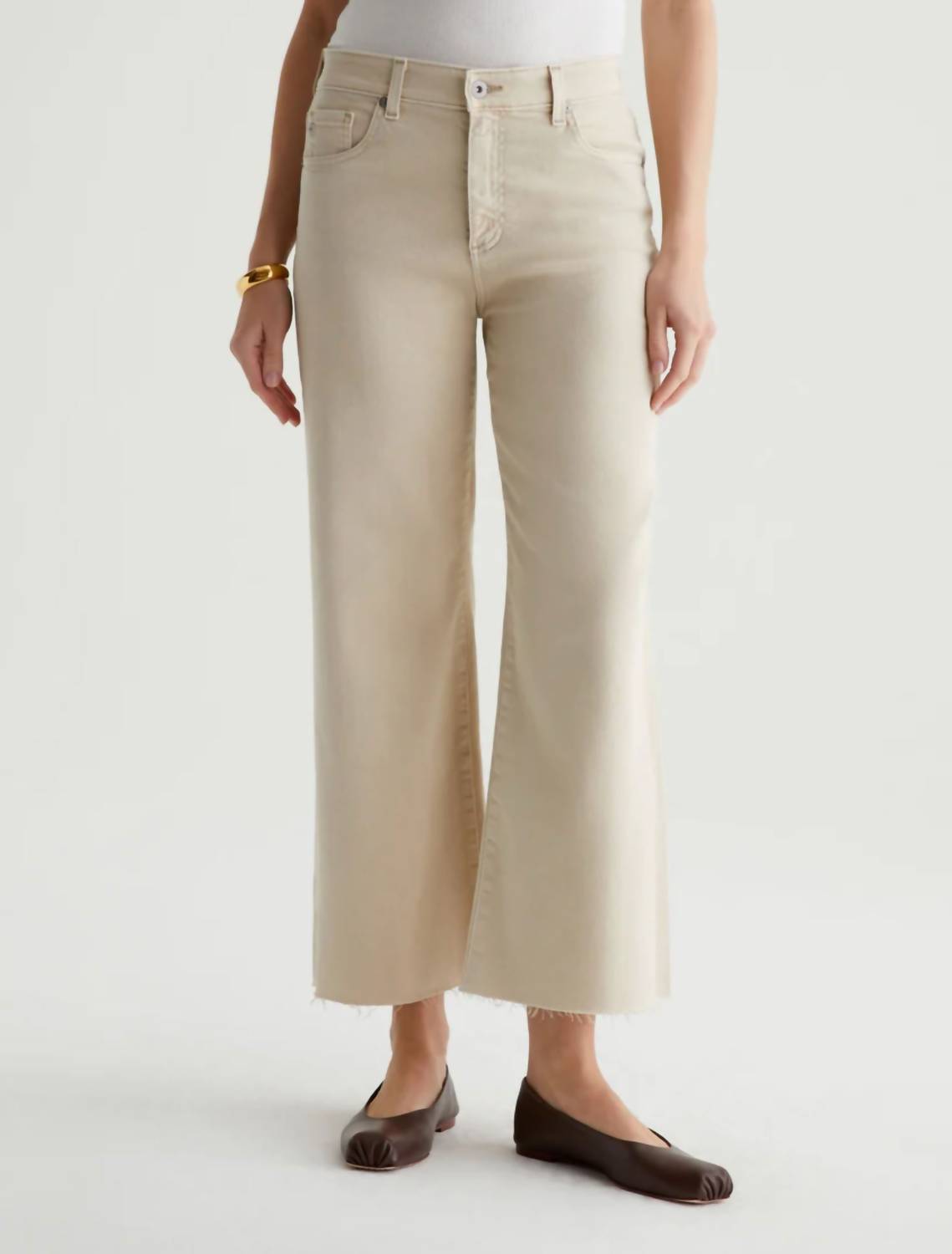 Saige - Wide Leg Crop - Cobalt Bay