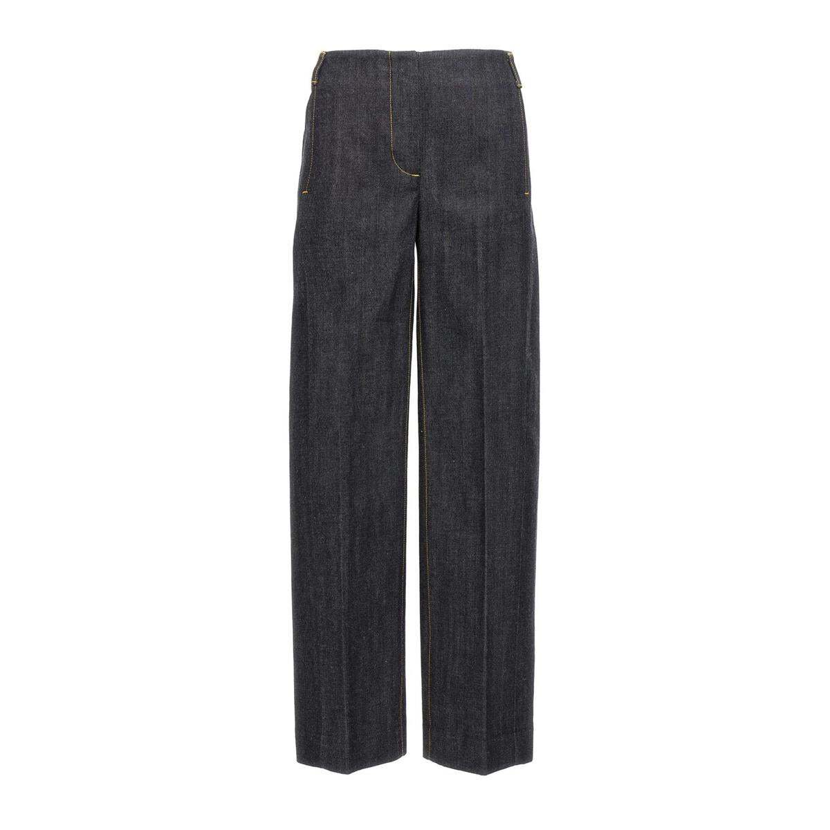 Tory Burch Princess Pant In Dark Indigo - 41% Off | Editorialist