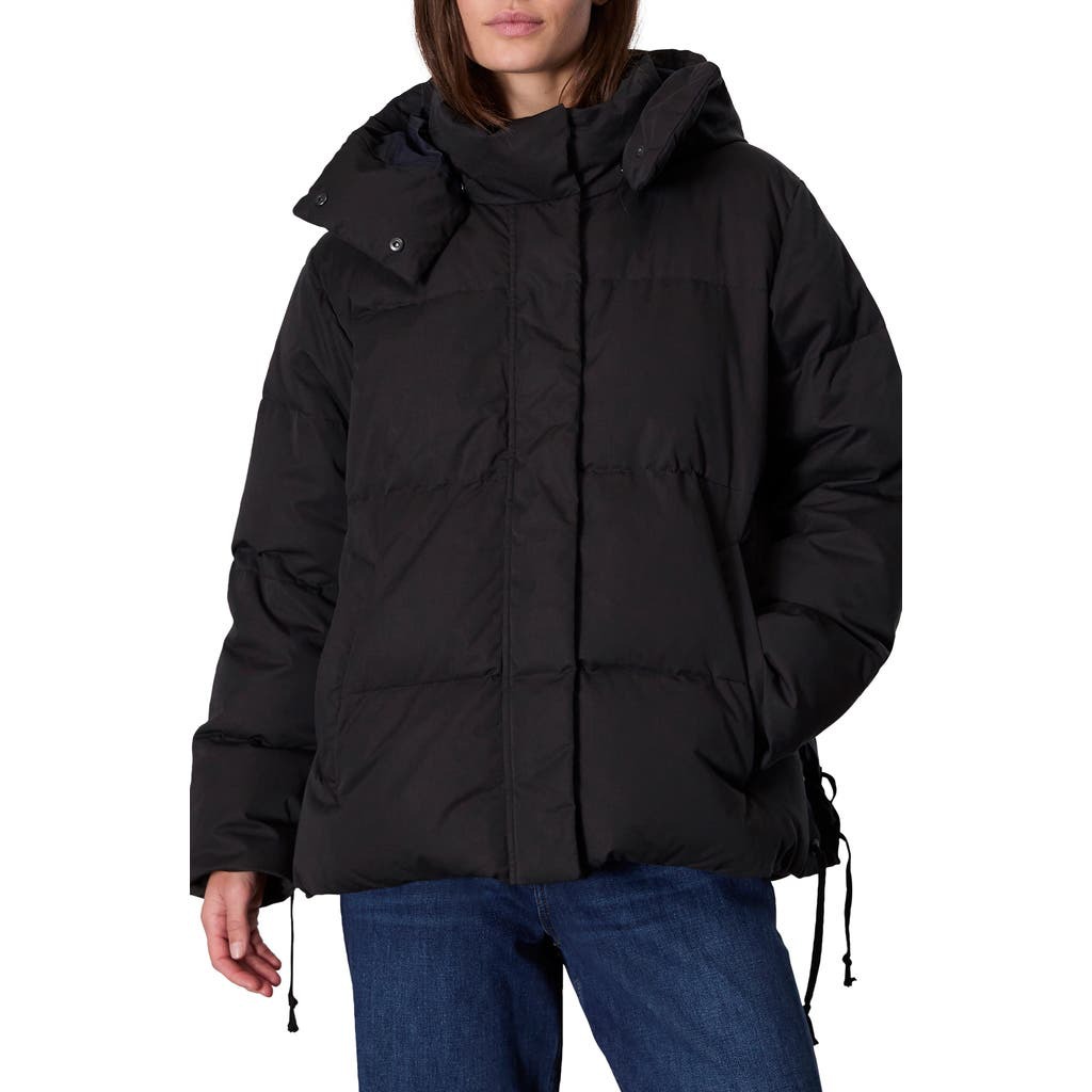 Rag & Bone Lenny Down Puffer Coat - Black | Editorialist