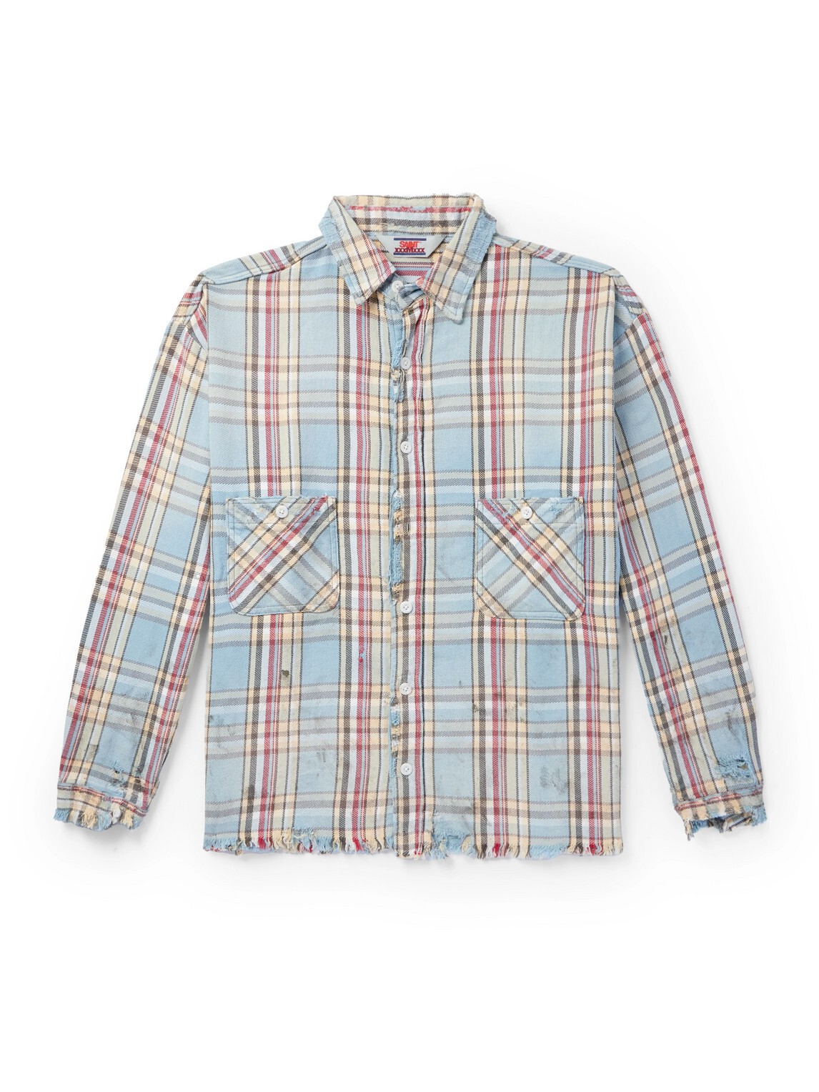 SAINTMxxxxx × LASTMAN FLANNEL SHIRT SAINT Mxxxxxx LASTMAN x SAINT Mxxxxxx Flannel Shirt （Multi