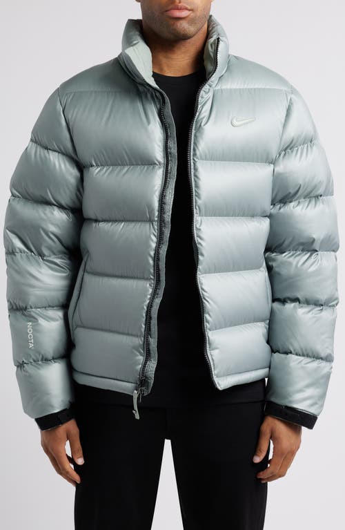 Nike Nocta Down Puffer Jacket - Mica Green/Cyber/Cyber | Editorialist
