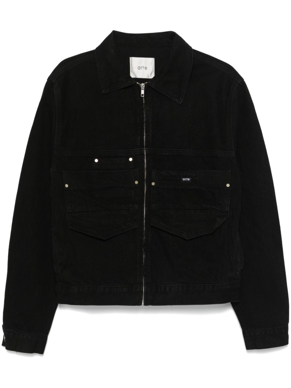 Arte Denim Jacket - Black | Editorialist