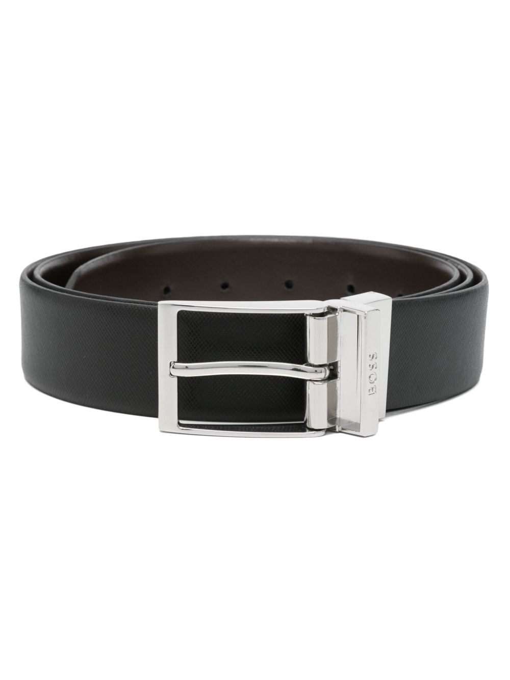 Hugo Boss Reversible Belt - Black | Editorialist