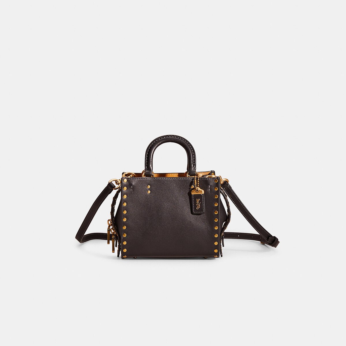 Coach Restored Rogue 17 With Rivets - Brass/Black | Editorialist