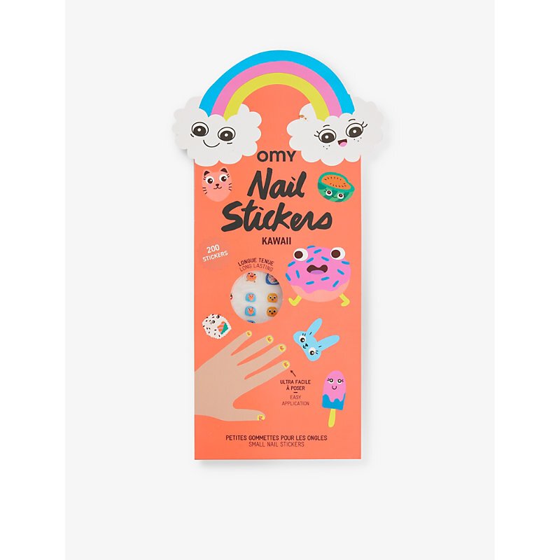 Omy I Plastic Nail Stickers 1size - Kawai | Editorialist