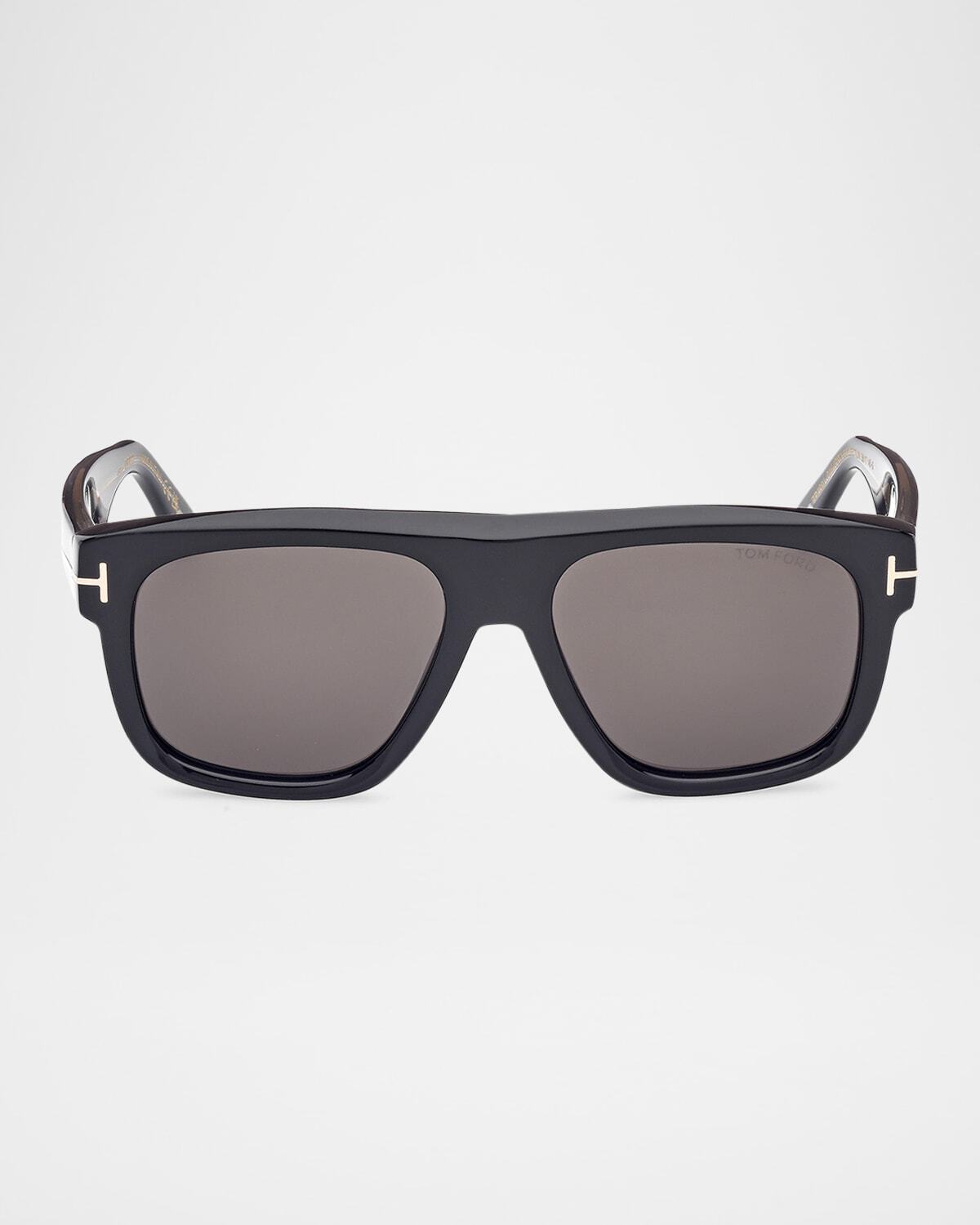 Tom Ford Icon Collection Sunglasses - Shiny Black Shiny Crysal ...