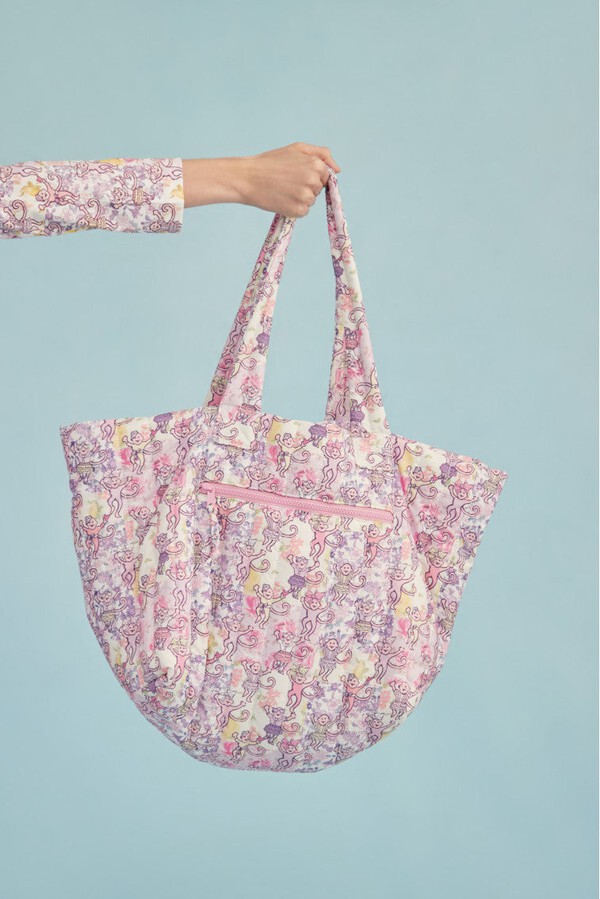 Loveshackfancy Roller Rabbit X Preppy Patchwork Large Quilted Tote ...