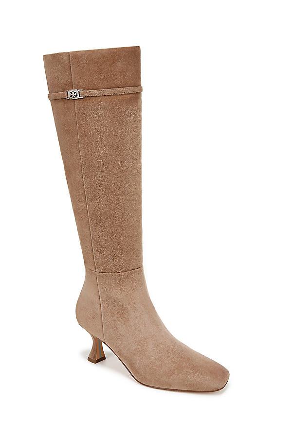 Sam Edelman Lyla Knee-High Boots - Beige - 30% Off | Editorialist