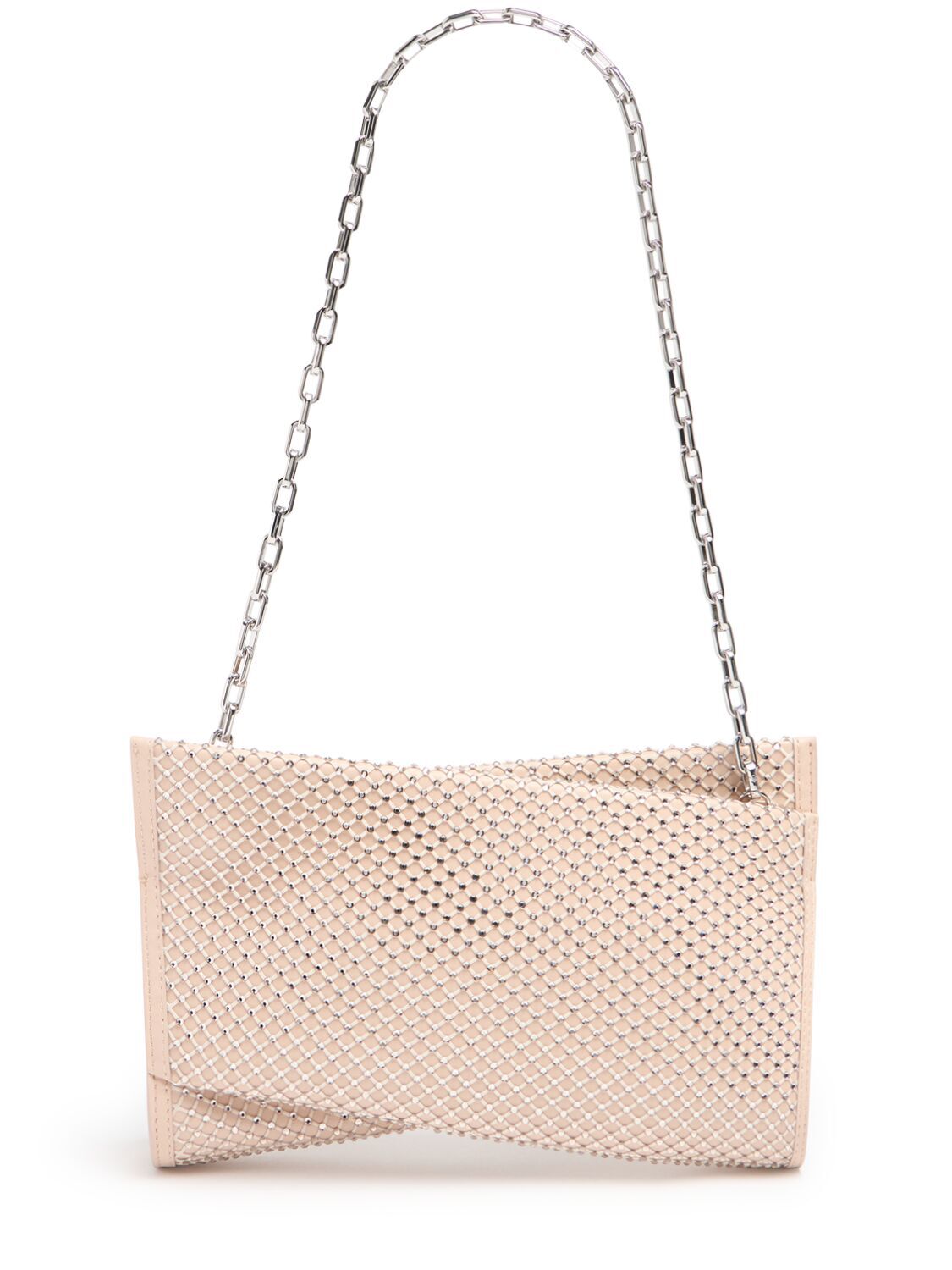 Christian Louboutin Loubitwist Crystal Shoulder Bag - Leche,Leche,Lig ...