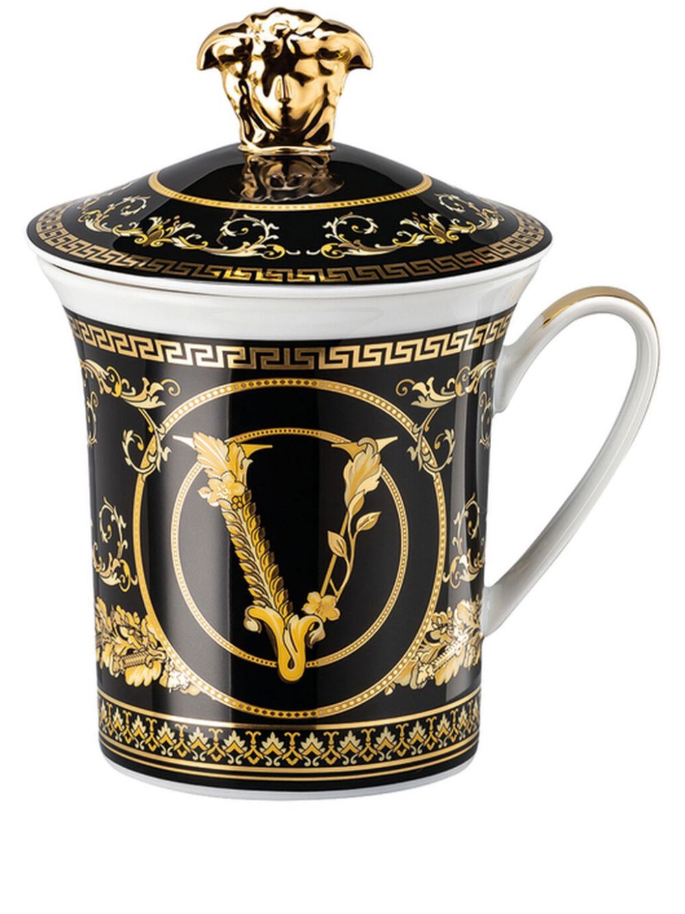 Versace Virtus Gala 30 Years Porcelain Mug In Black - 10% Off ...