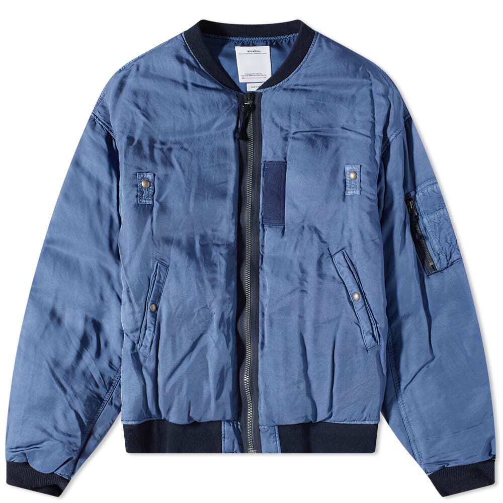 Visvim Thorson Down Jacket In Blue - 40% Off | Editorialist