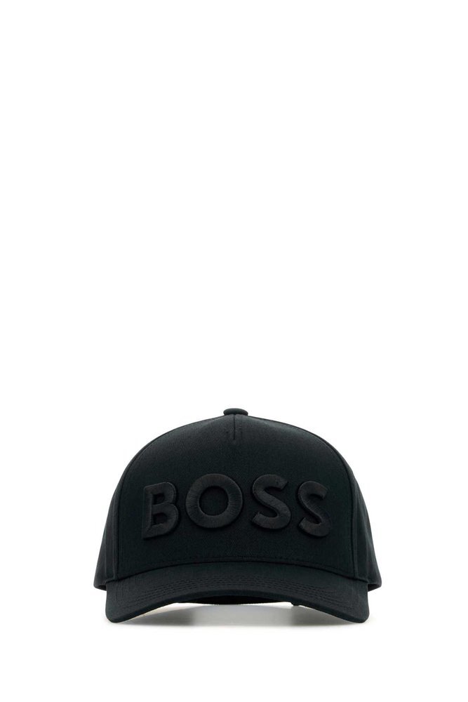 Hugo Boss 3d-Embroidered Logo Twill Cap In Black - 46% Off | Editorialist