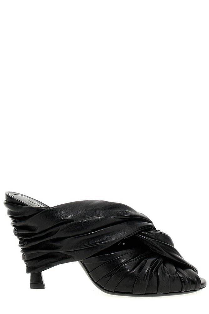Givenchy Twist Mules In Black - 42% Off | Editorialist