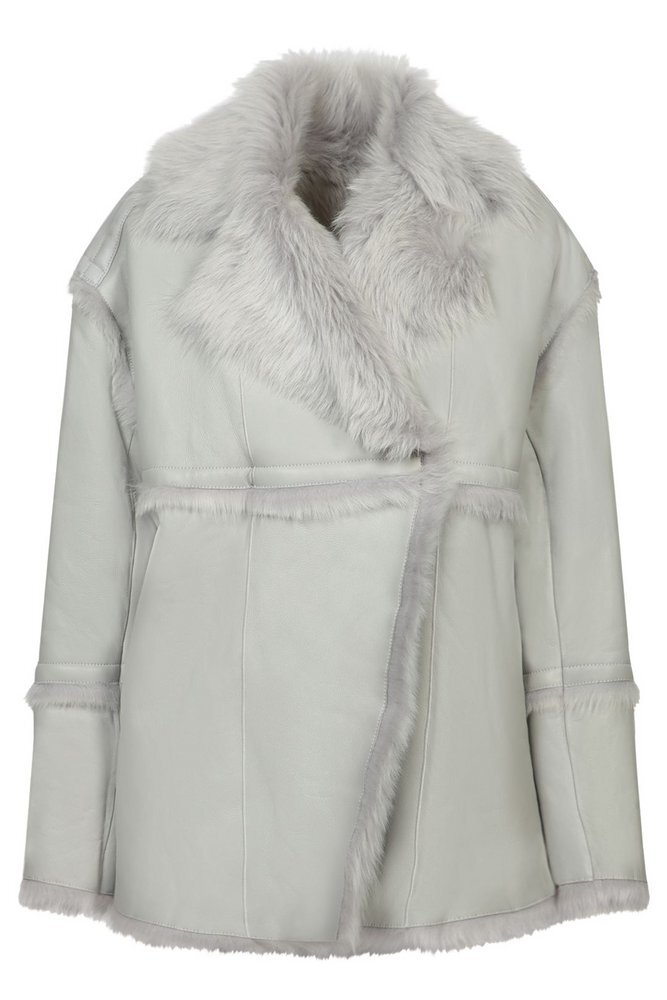 Iro Paris Vernon Off-Centre Reversible Jacket In Grey - 23% Off | Editorialist