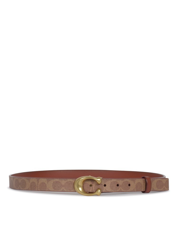 Coach Monogram-Printed Buckle-Fastened Belt In Multi - 40% Off ...