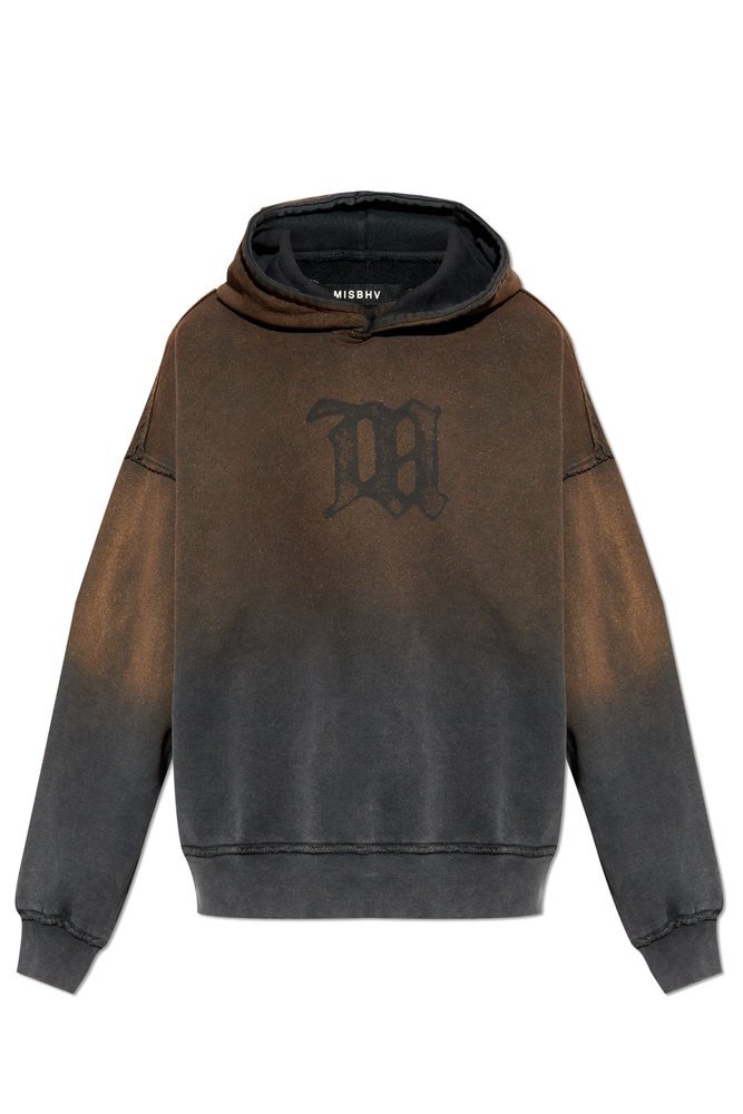 Misbhv Gradient Effect Logo Printed Signature Hoodie In Multi - 39% Off ...