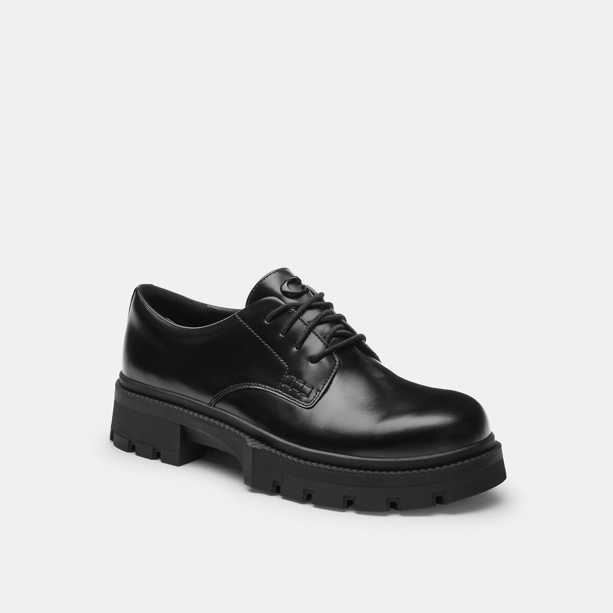Coach Jonathan Derby Shoes - Black | Editorialist