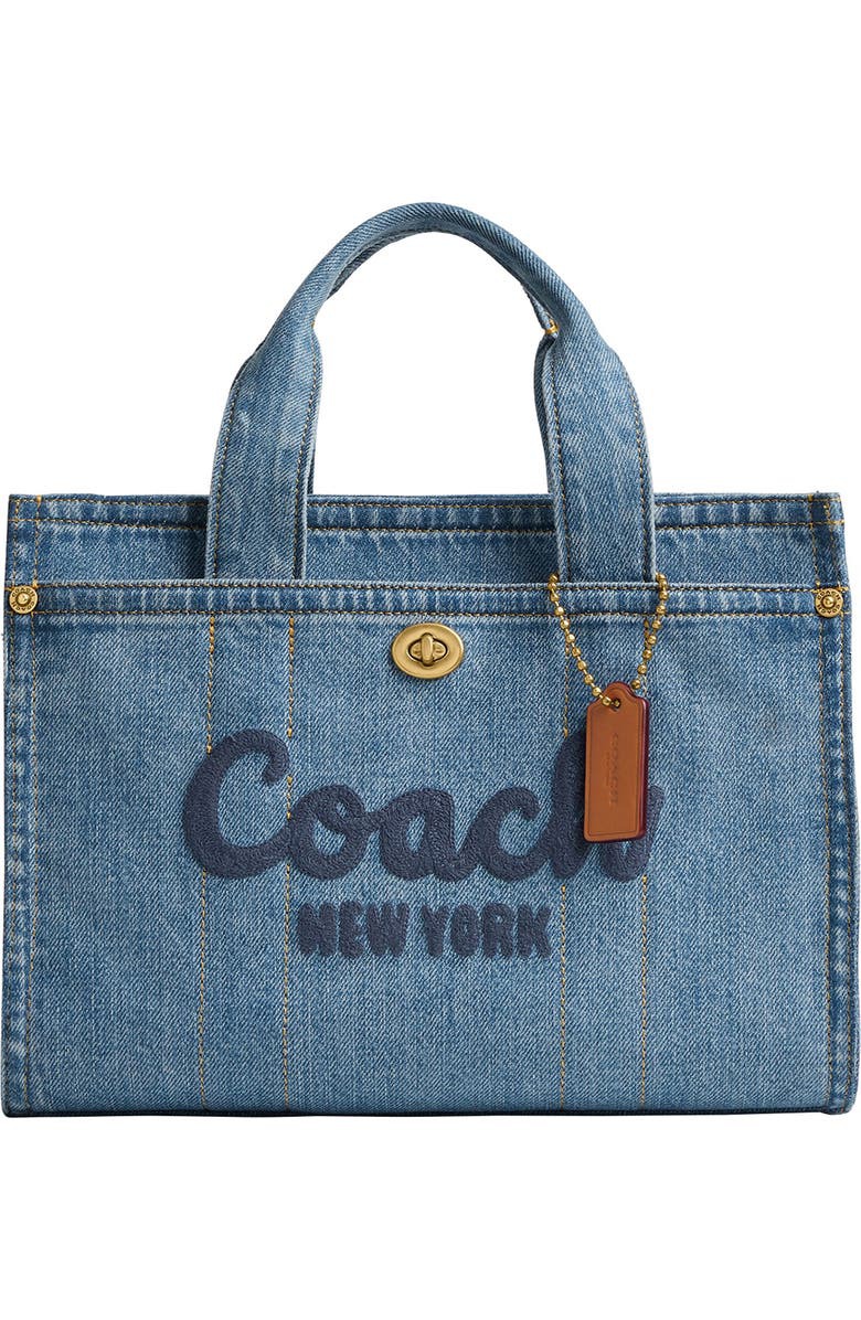 Coach Denim Cargo Tote - Indigo | Editorialist