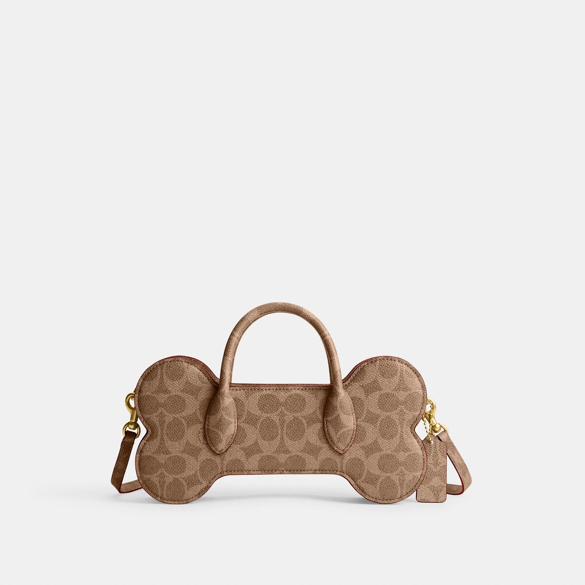 Coach Bone Bag In Signature Canvas In Brass/Tan/Rust - 50% Off ...