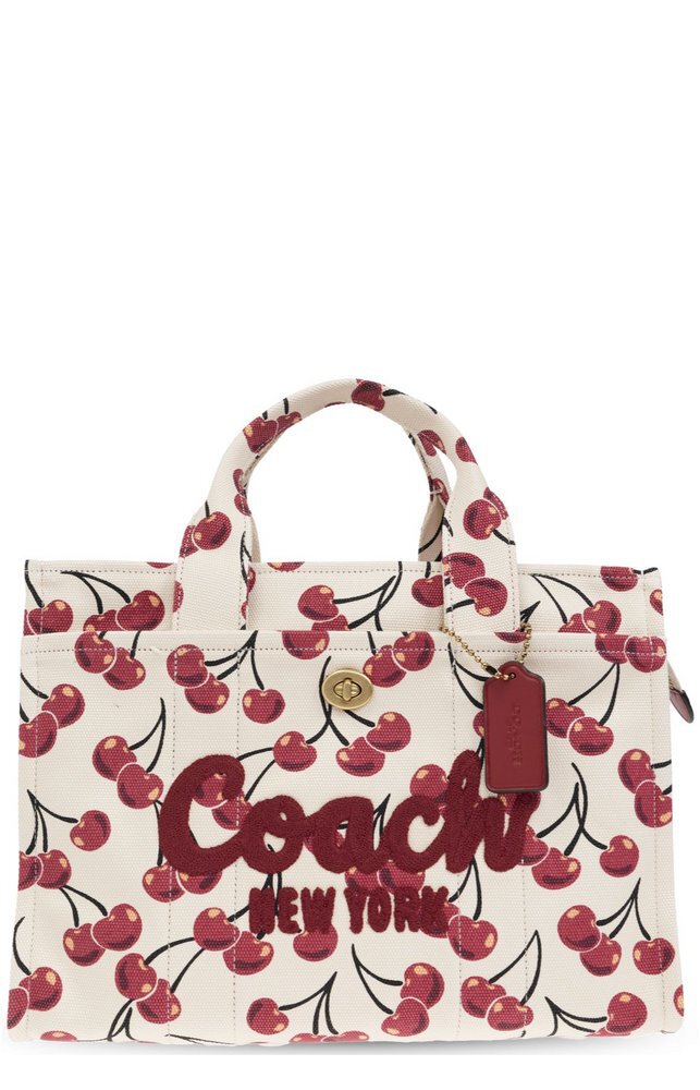 Coach Cheery Printed Shopper Bag In Multi - 23% Off | Editorialist