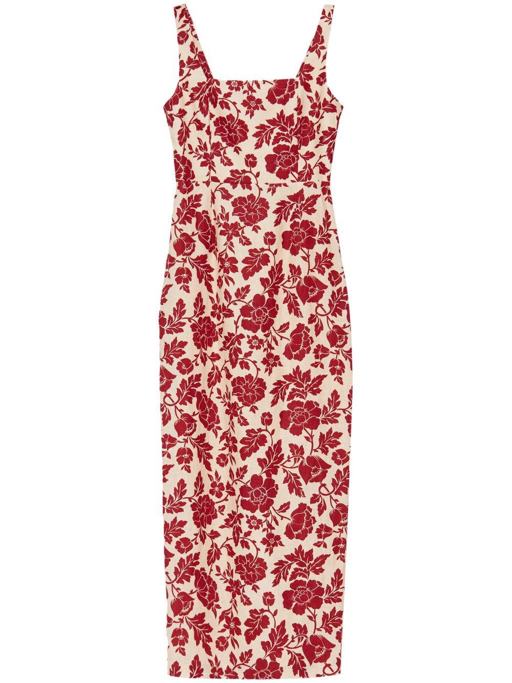 Posse Floral Maxi Dress - Red | Editorialist