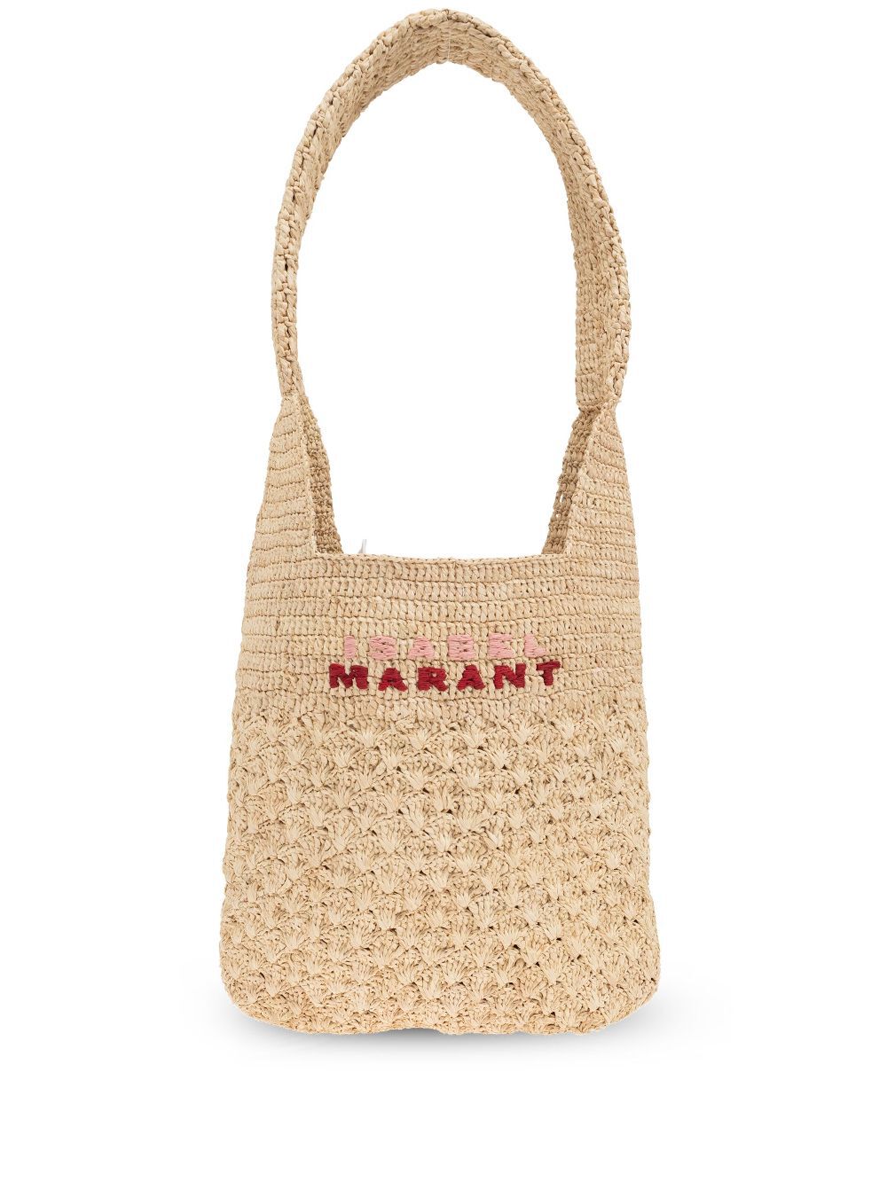 Isabel Marant Small Praia Tote Bag In Neutrals | Editorialist