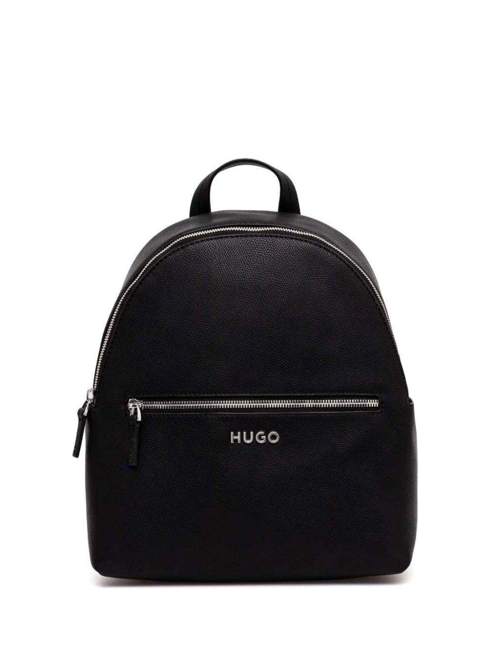 Hugo Boss Logo-Lettering Backpack In Black | Editorialist