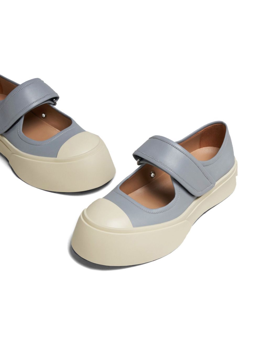 Marni Mary Jane Sneakers - Grey - 55% Off | Editorialist Marni Mary Jane Sneakers - Grey - 55% Off | Editorialist