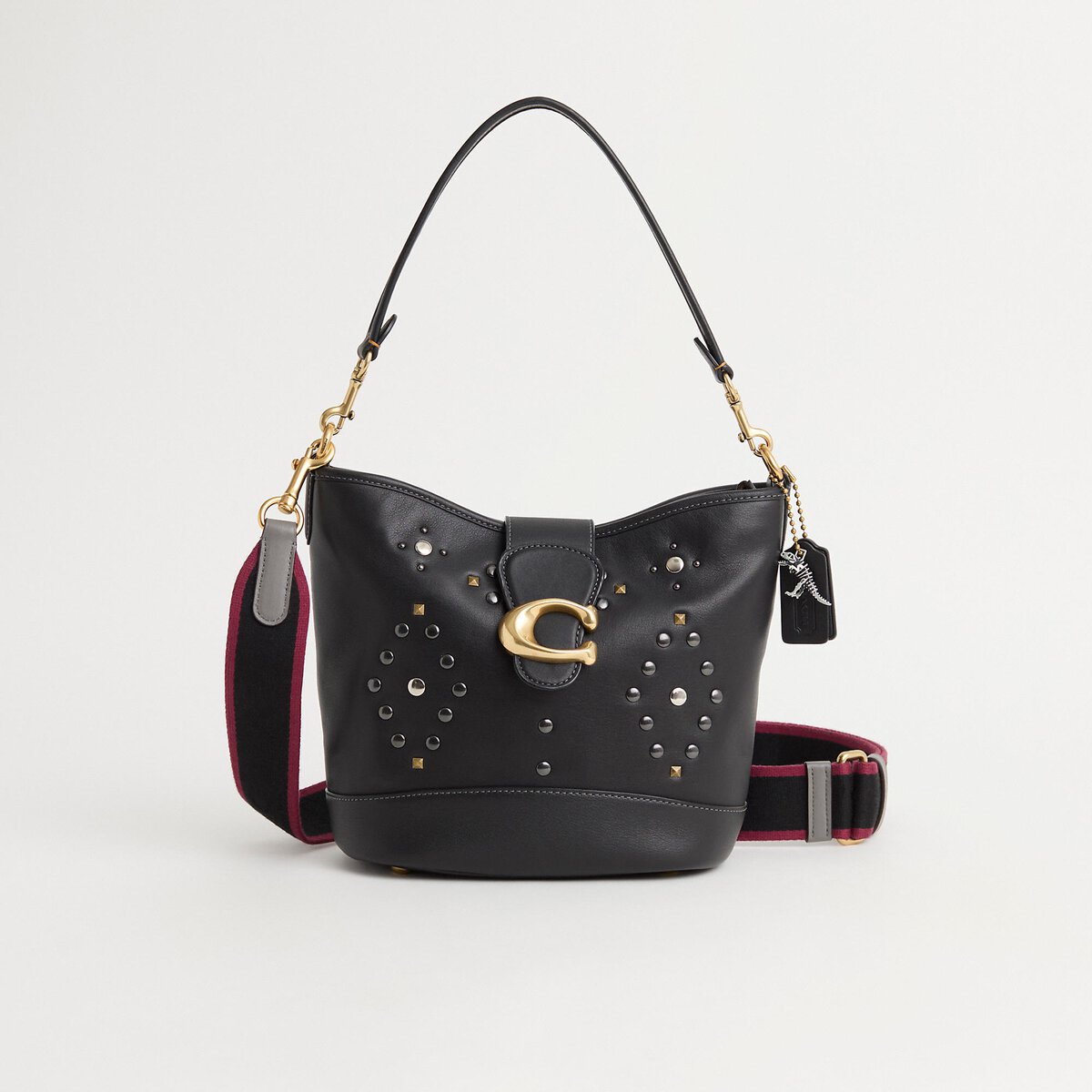 Coach Upcrafted Tali Bucket Bag - Brass/Black | Editorialist