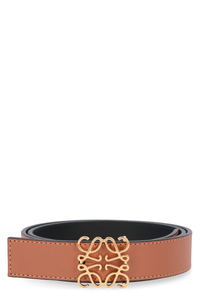 Loewe Anagram Buckle Reversible Belt In Multi - 33% Off | Editorialist