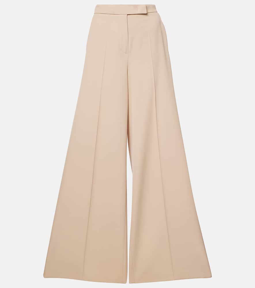 Max Mara Ninfa Palazzo Pants - Brown | Editorialist