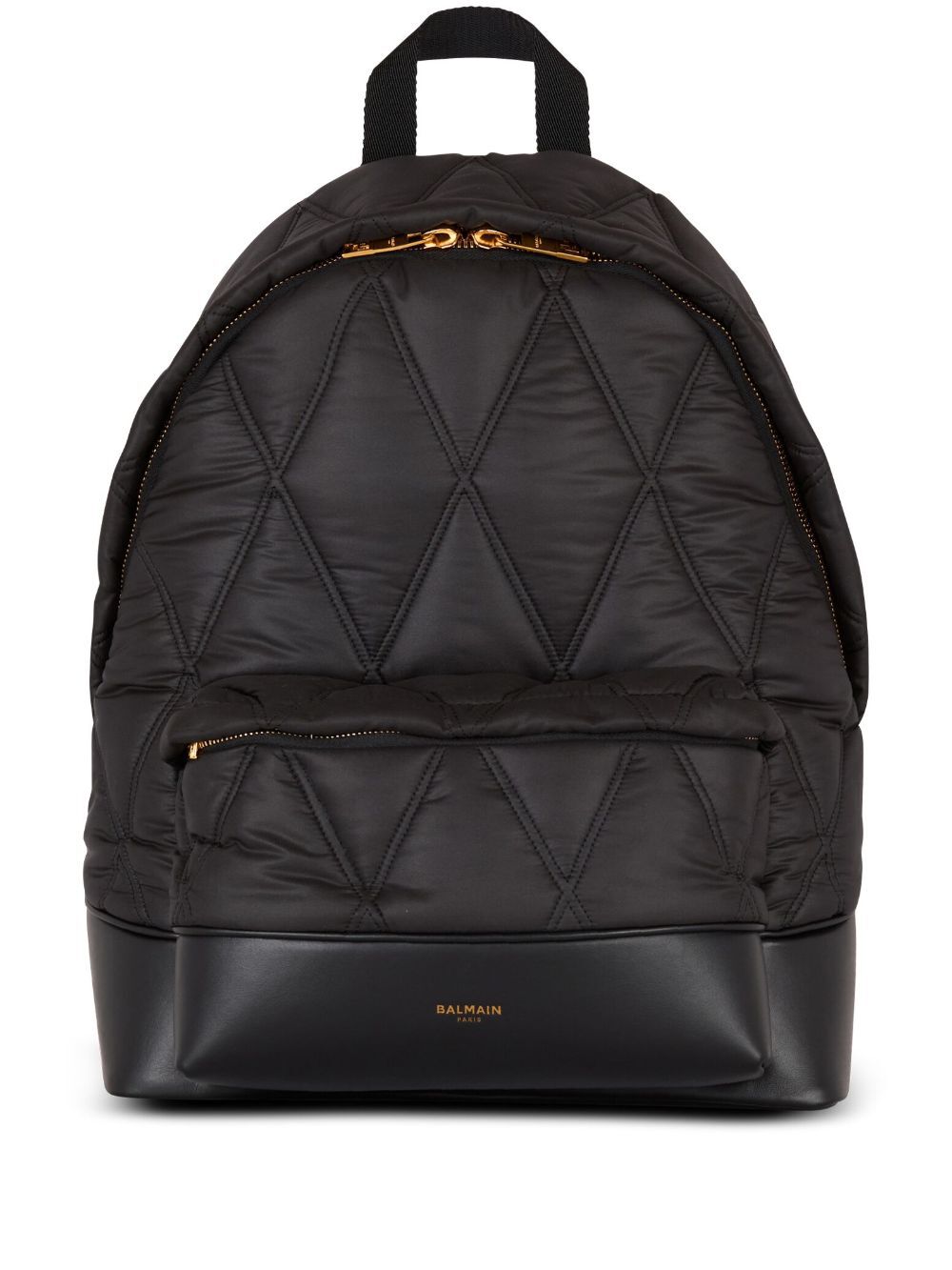 Balmain Quilted Backpack - Black | Editorialist