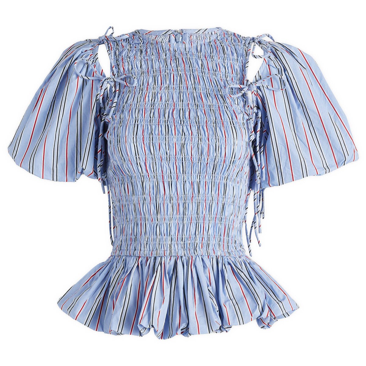 Damson Madder Becca Blouse - Blue | Editorialist