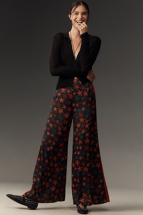 Farm Rio X Star Prt Wide-Leg Pants - Multicolor | Editorialist