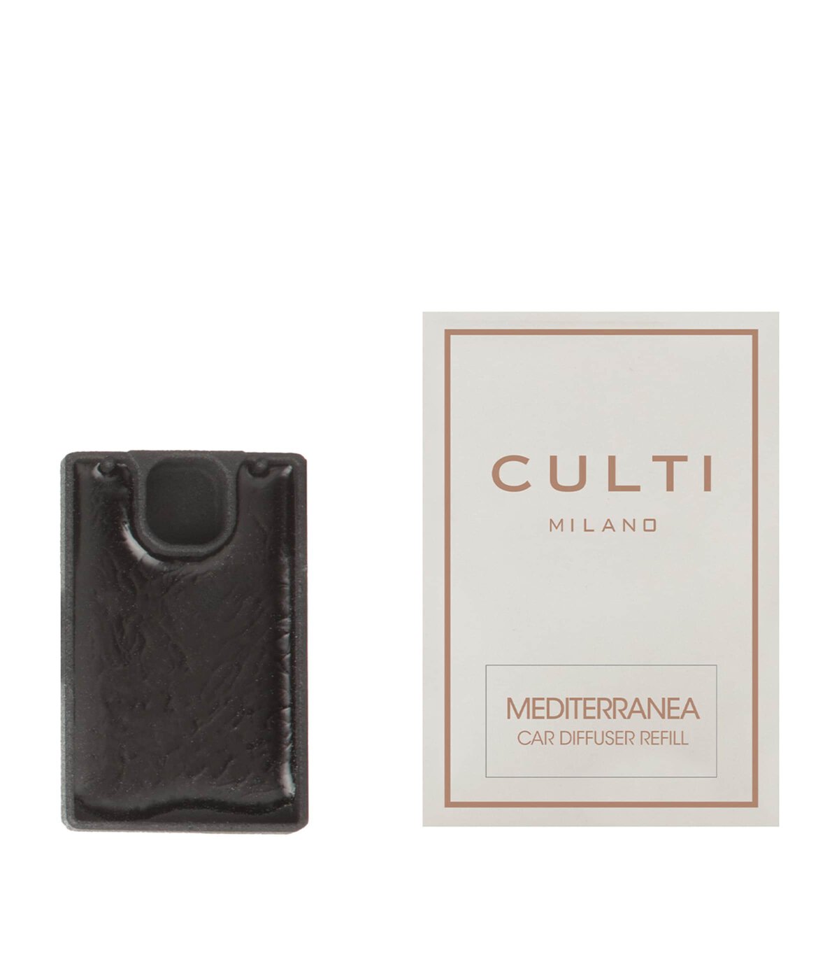 Culti Milano Mediterranea Car Diffuser Refill - Black | Editorialist