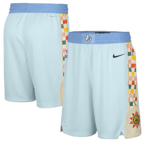 Nike San Antonio Spurs 2024/25 City Edition Swingman Shorts - Light ...