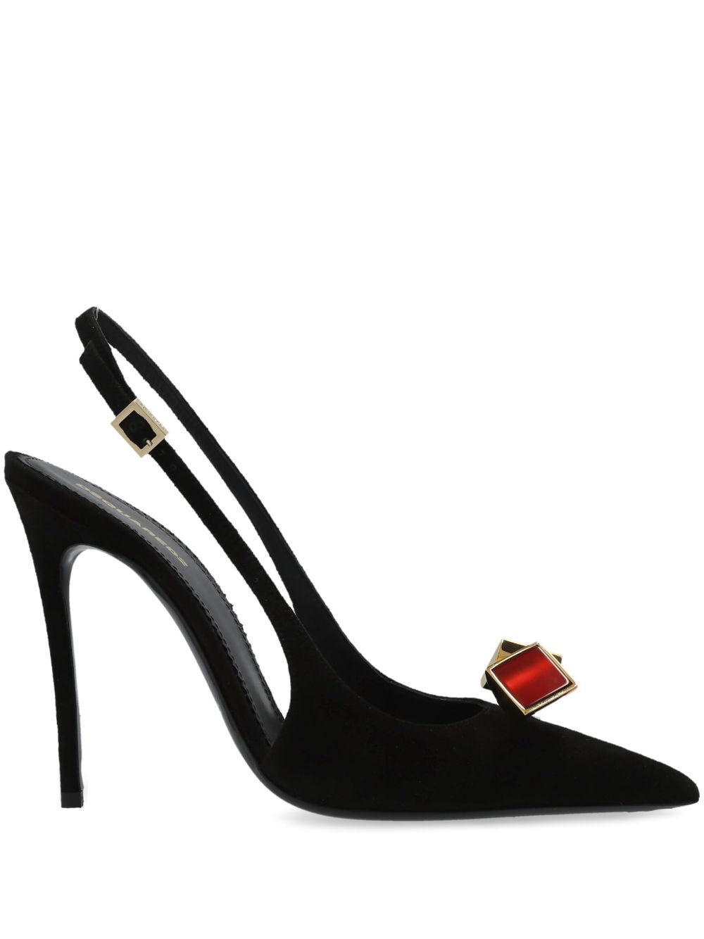 Dsquared2 Appliqué Pumps - Black | Editorialist