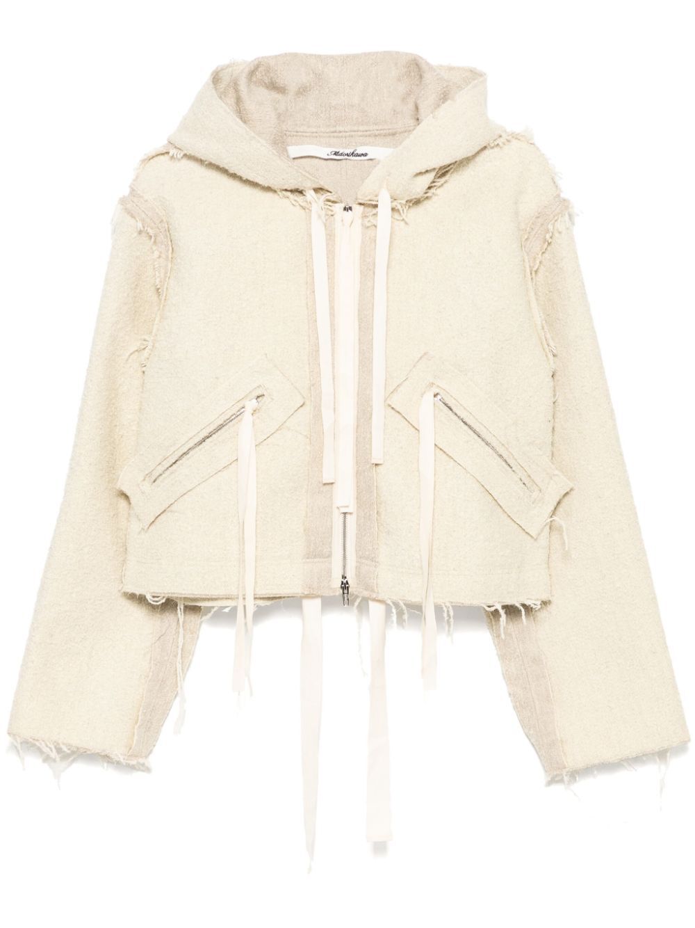 Midorikawa Raw Edge Jacket - Neutrals | Editorialist