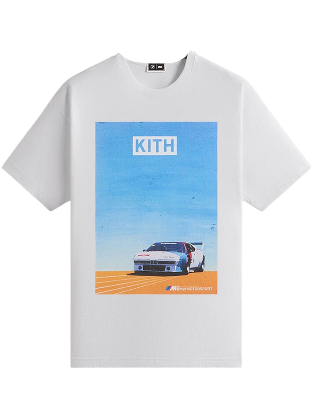 Kith X Bmw Logo-Print T-Shirt - White | Editorialist