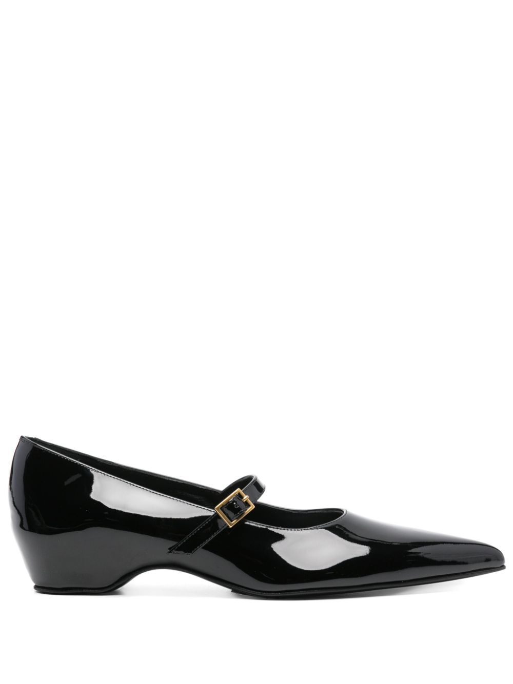Khaite Sybil Ballet Flats - Black | Editorialist