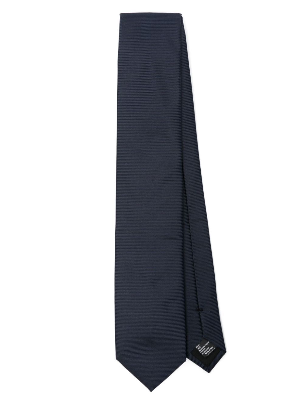 Hugo Boss Monogram-Jacquard Tie - Blue | Editorialist