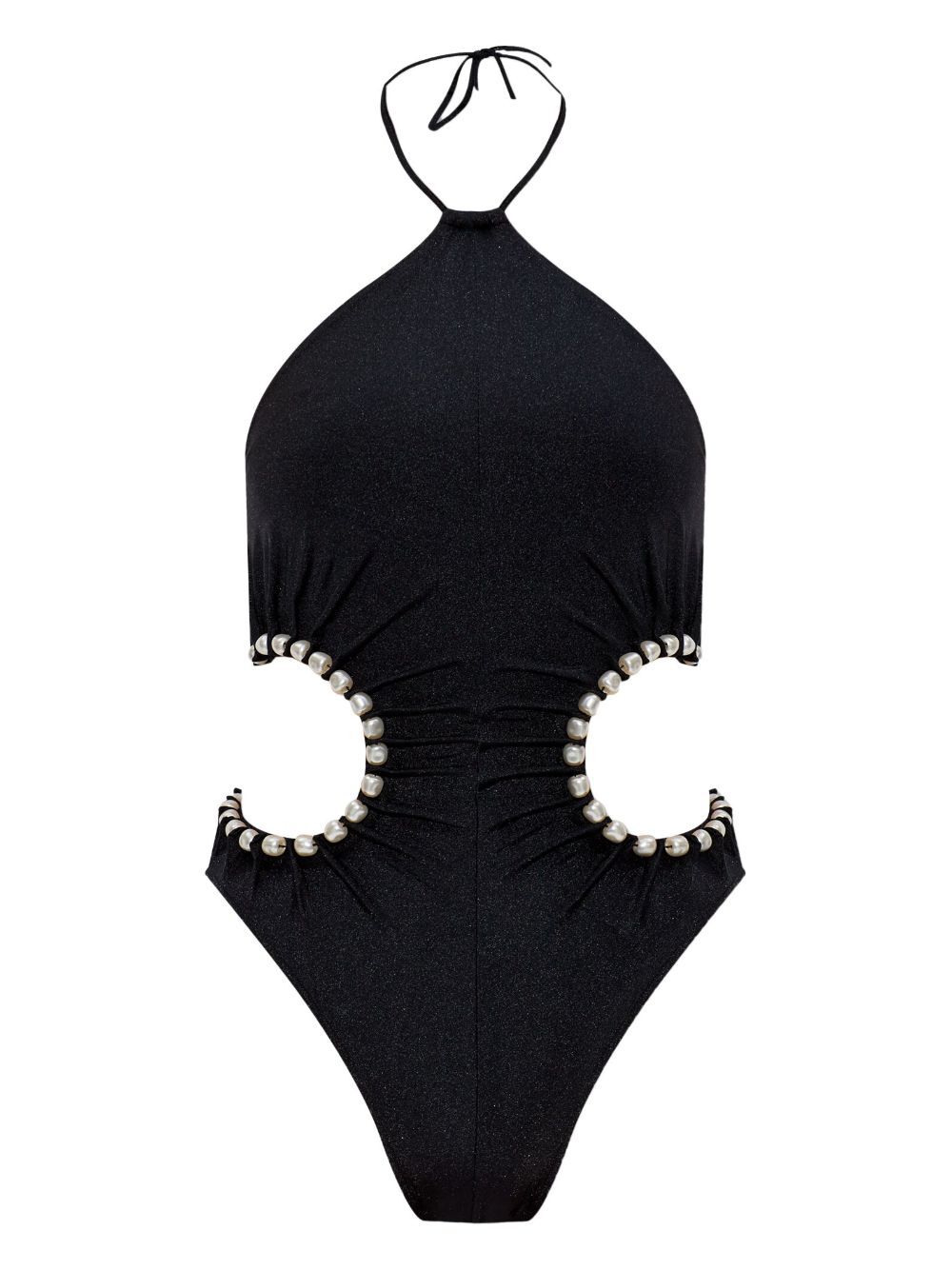 Cult Gaia Cut-Out Swimsuit In Black | Editorialist