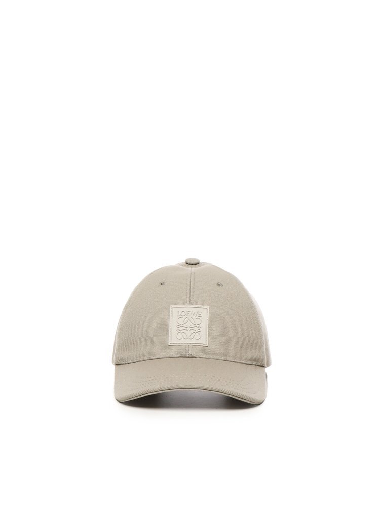 Loewe Logo-Patch Baseball Cap In Grey - 14% Off | Editorialist